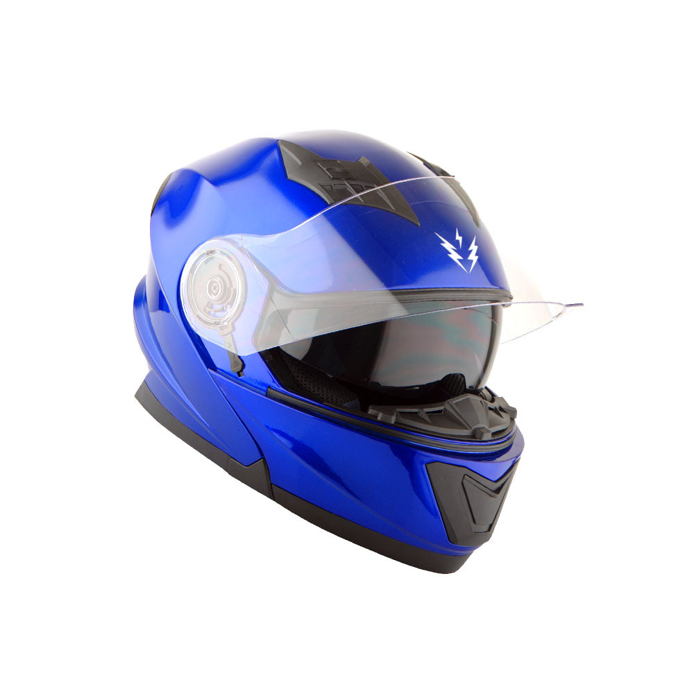 1Storm New Motorcycle Bike Modular Full Face Helmet Dual Visor Sun Shi ...